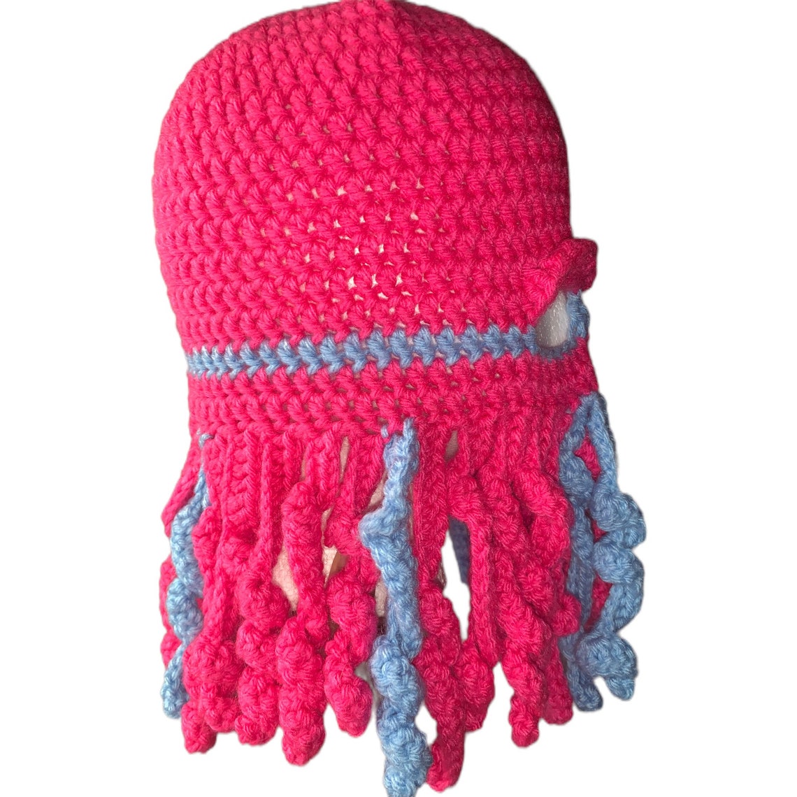 Crochet Octopus Beanie Mask - Etsy