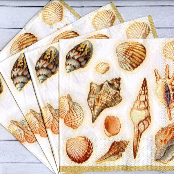Seashell Tissue Paper - Etsy