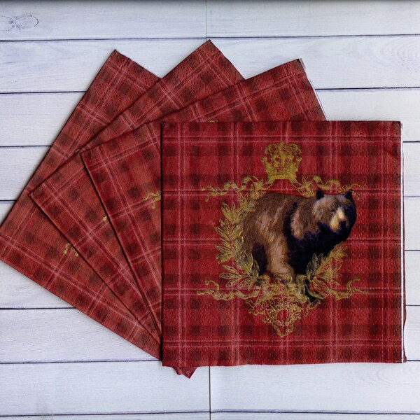 Animal Print Napkins - Etsy