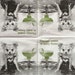 Set of 4 Funny Napkins Decoupage Dog Napkins Cocktail Margarita Humor ...