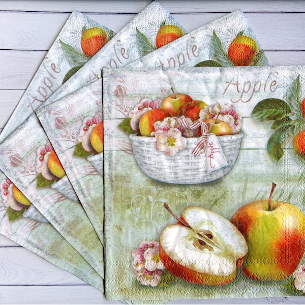 Apple Basket - Etsy
