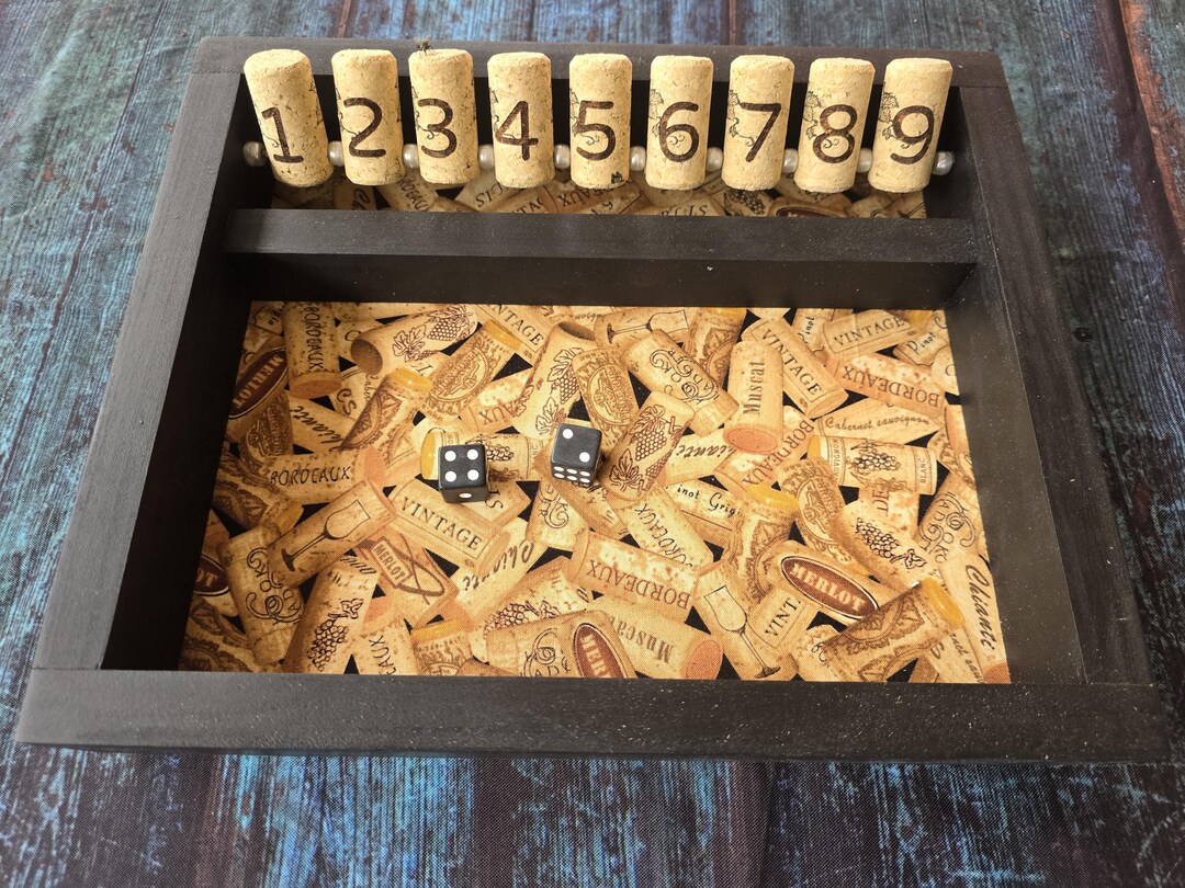 Cheers Dice Game/ Corks - Etsy