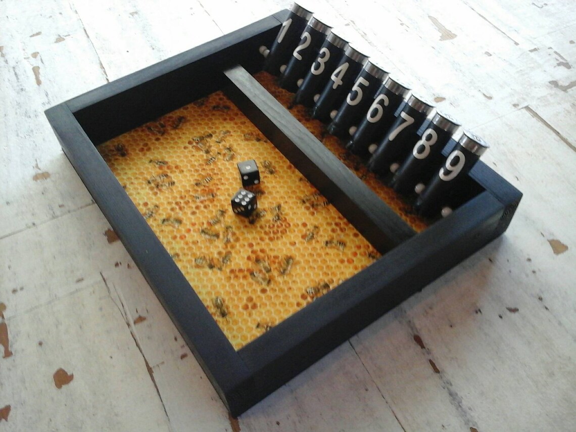 Buckshot Pub Game/honey Bees - Etsy