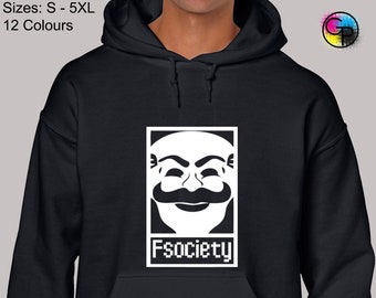 Mr Robot Hoodie - Etsy UK