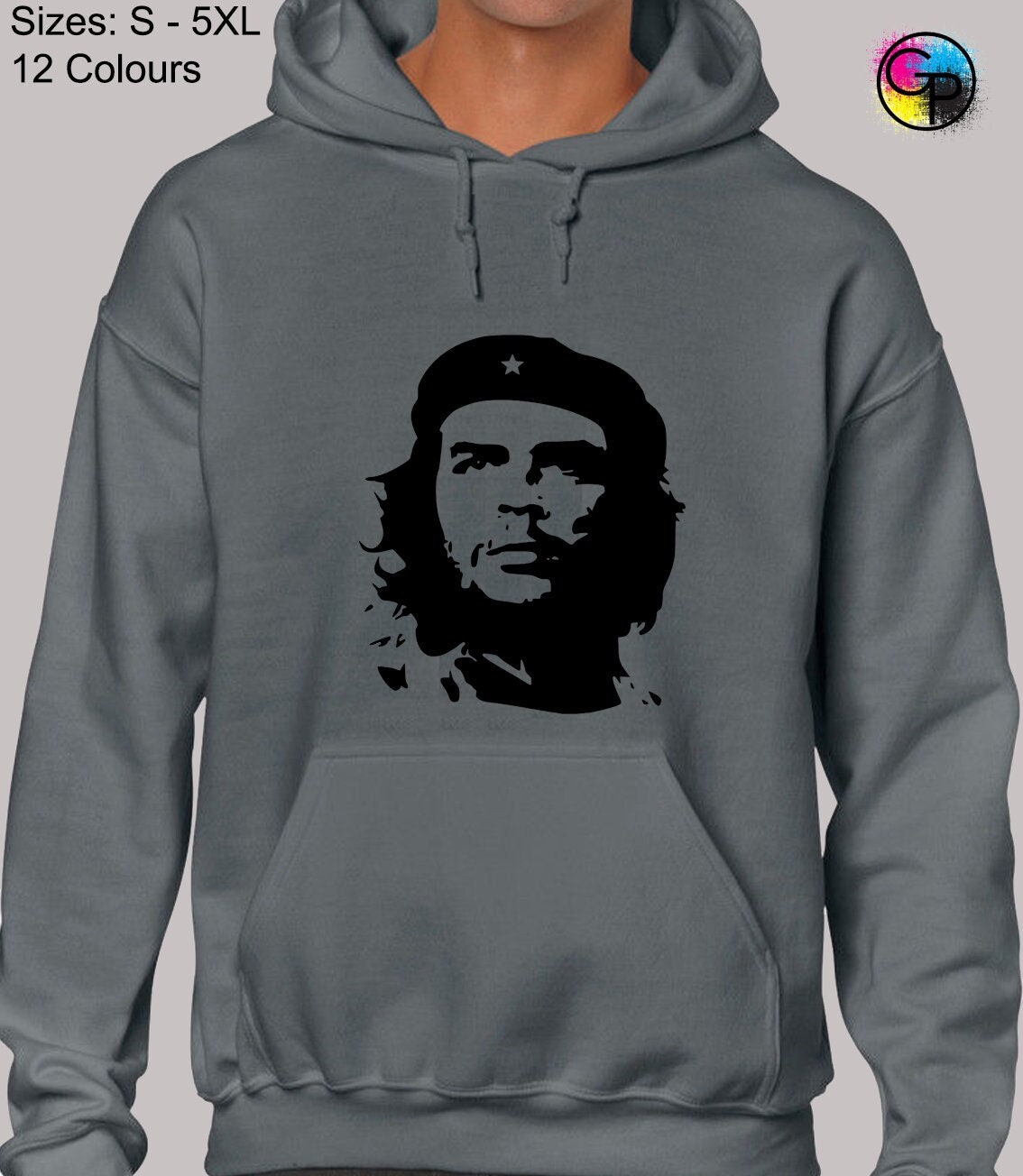 Che Guevara Silhouette Hoodie Hoody Unisex Funny Argentina - Etsy UK
