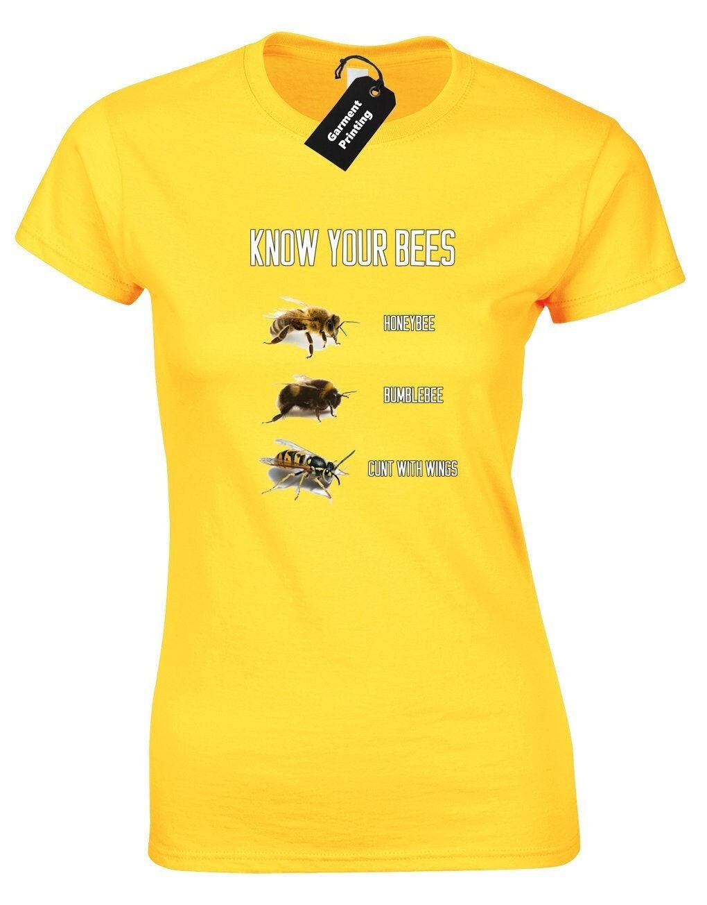 Know Your Bees Ladies T-shirt Womens Funny Rude Offensive - Etsy UK