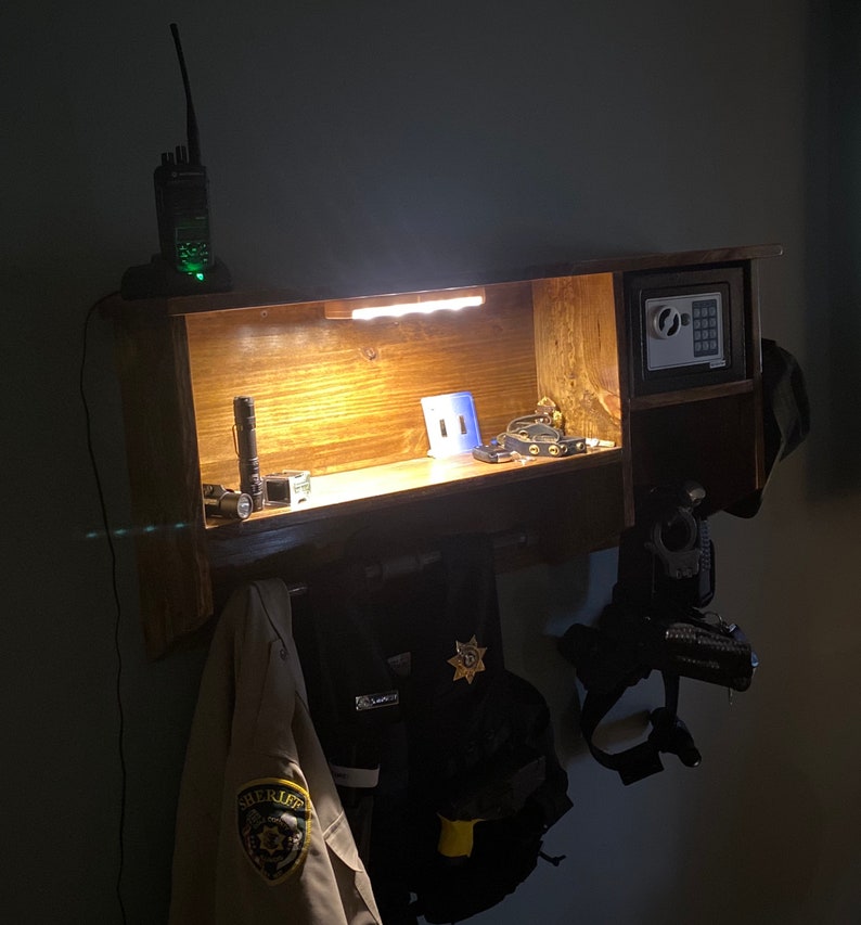 Wall Mounted Equipment Rack | Etsy