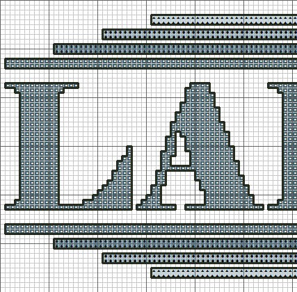 Lake House Cross Stitch Pattern ** Instant PDF Download ** Easy-to-read ...