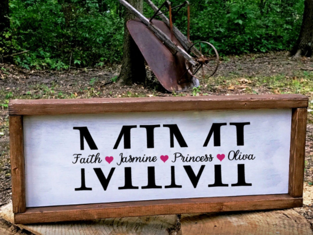 MIMI GRANDMA Wall Art for Gigi Sign Picture Hanging for Mother and ...