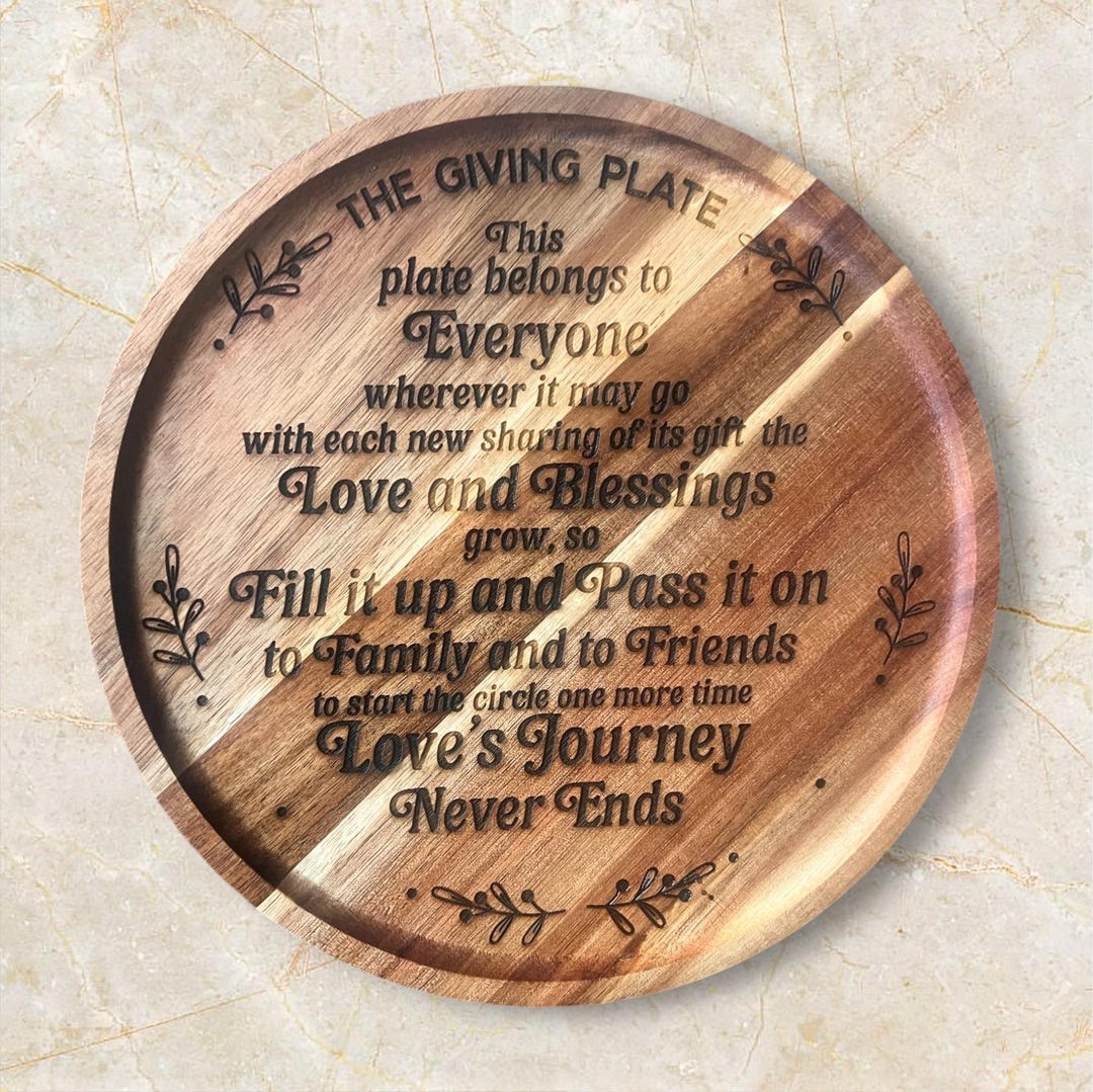 Giving Plate/hostess Gift - Etsy