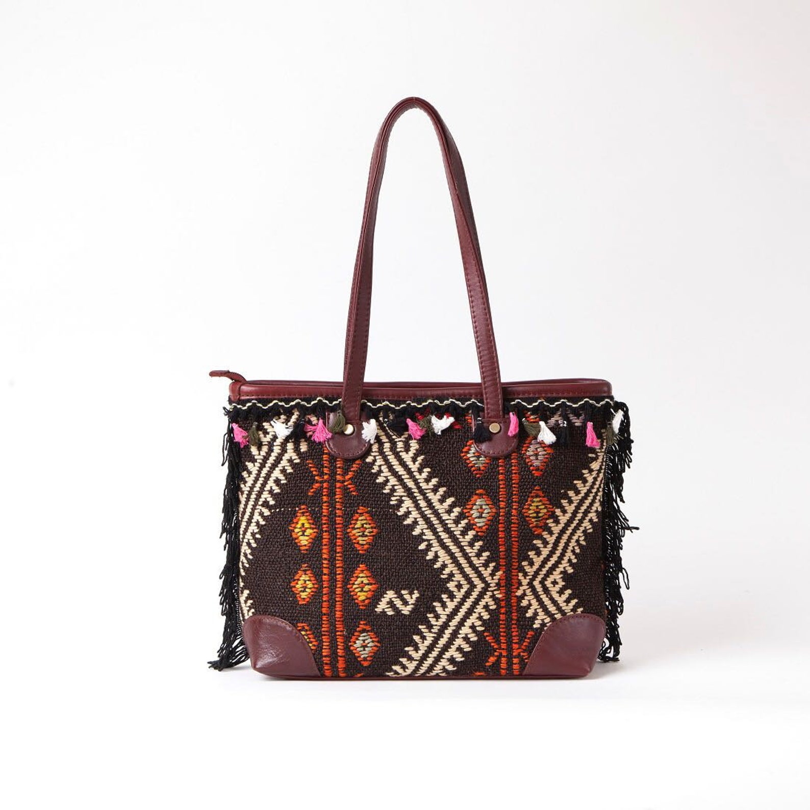 Kilim Hand Bag,carpet Bag,woman Kilim Bag, Turkish Kilim Bag, Handmade ...