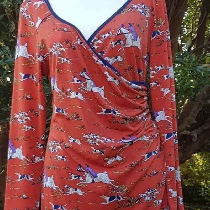 Fox Print Dress - Etsy