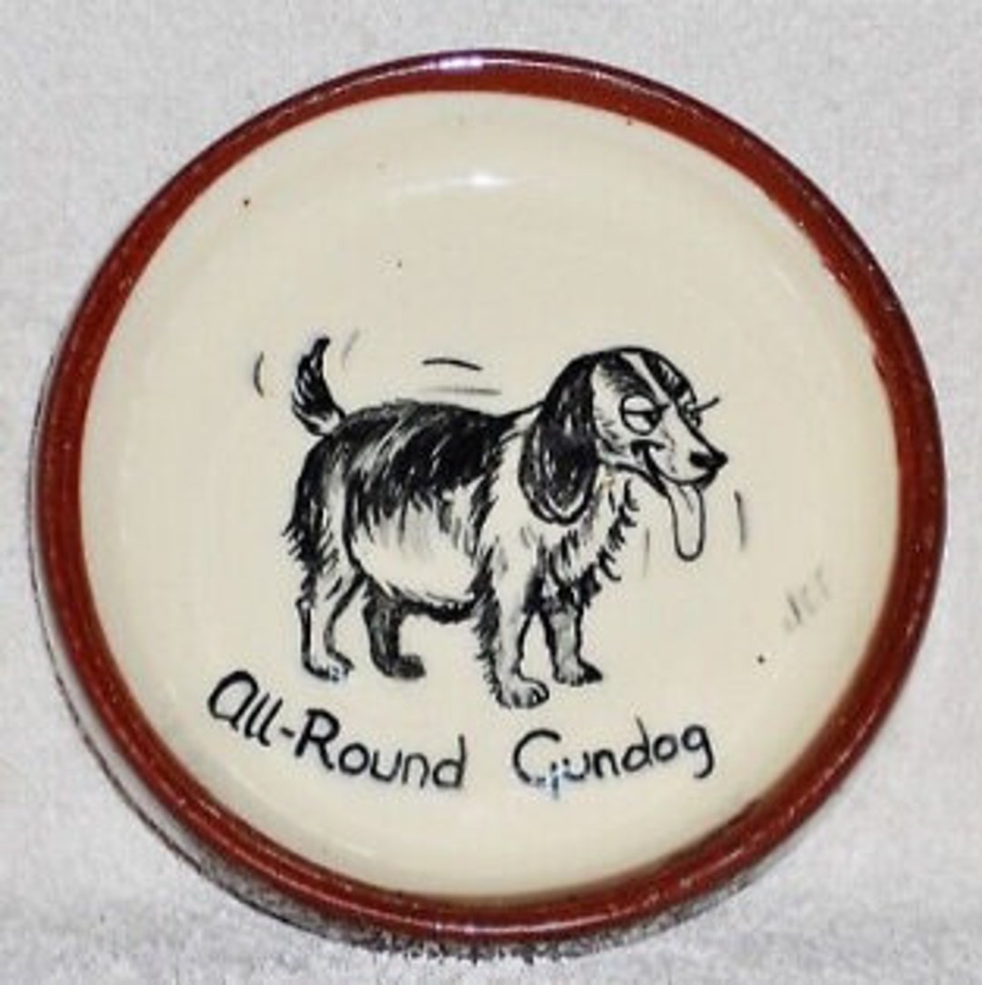 A Rare and Highly Collectable John Tickner Pottery Dish of Fieldsports ...