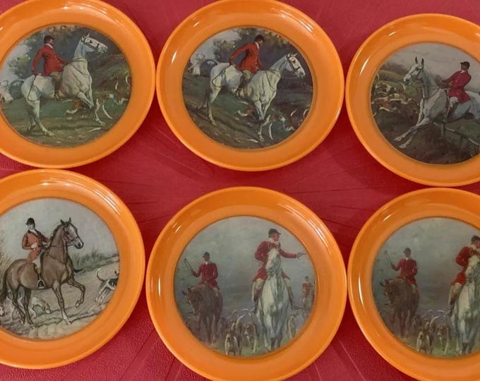 Hunting Scene Fox Hunt Vintage Wool Needlepoint - Etsy