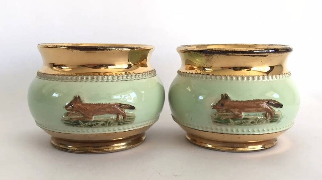 A Pair of Matching Small Denby Bowls/dishes With a Naively - Etsy