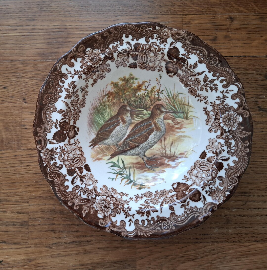 A Royal Worcester Palissy 'GAME SERIES', Vintage Cereal Bowl Featuring ...