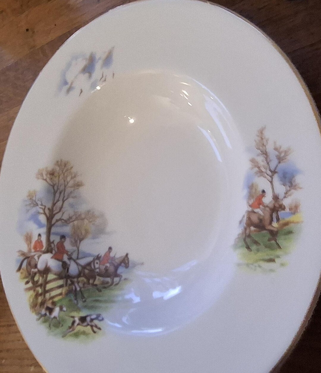 A Fine Bone China Larger Soup or Dessert Bowl Featuring the Prettiest ...