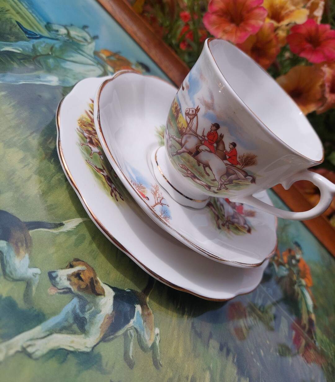 A Beautiful Bone China Tea Set for One, Perfect for Afternoon Tea or ...