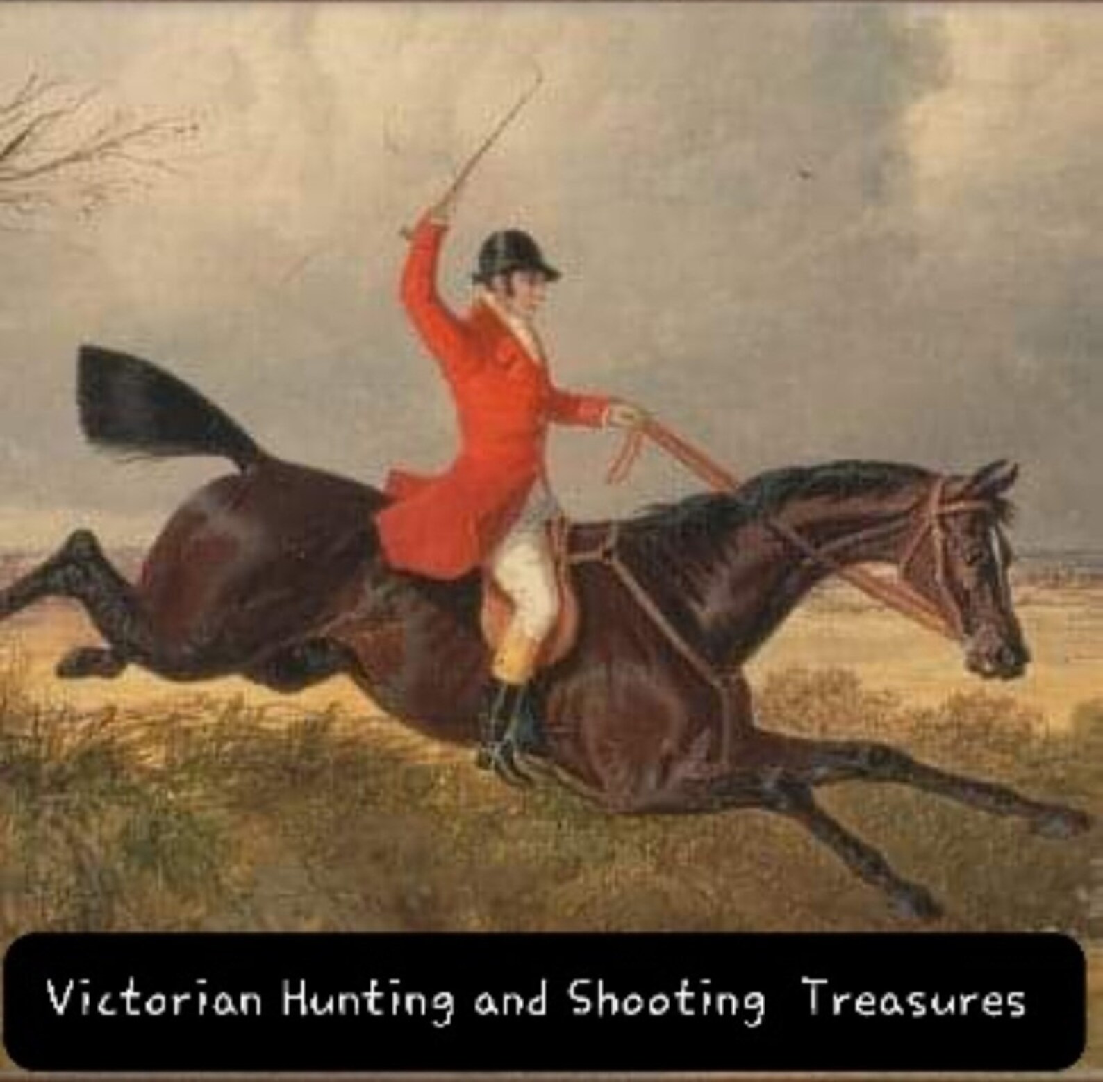 A Set of Trinket Dishes or Pin Trays of Hunting Interest. Featuring ...