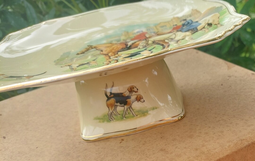 A Rare Musical Cake Stand by Royal Winton With an English - Etsy