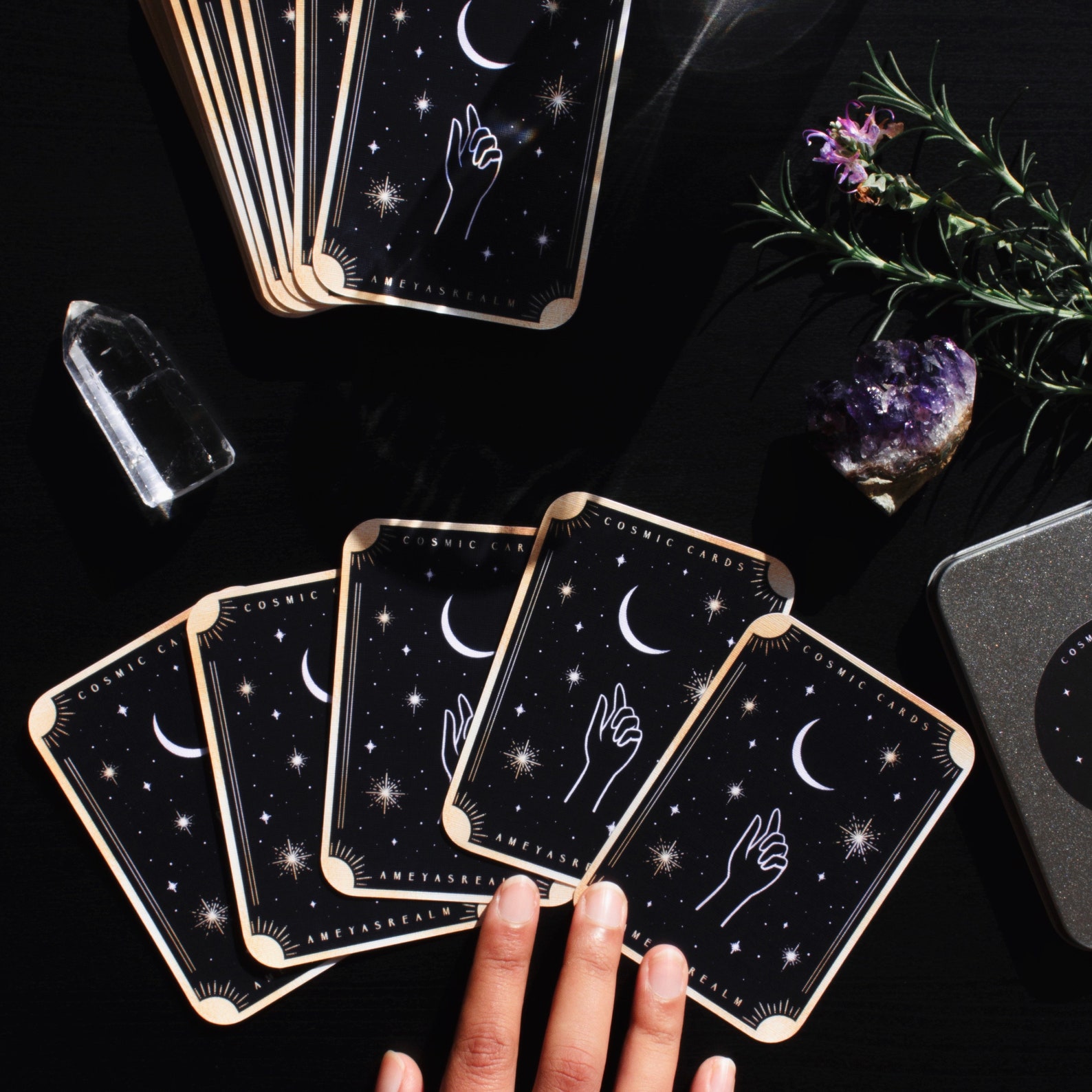 Cosmic Cards // Self Reflection Deck | Etsy Canada