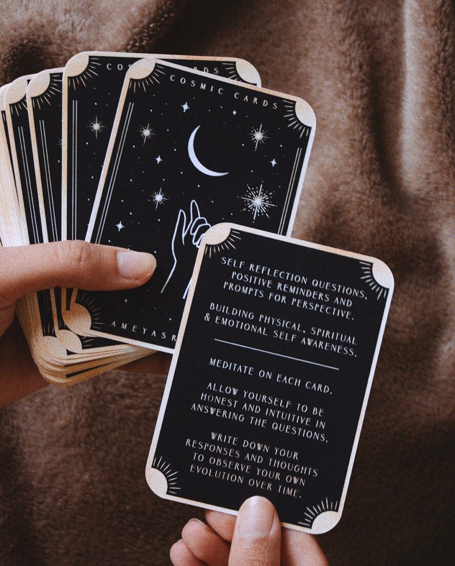 Cosmic Cards // Self Reflection Deck - Etsy Canada