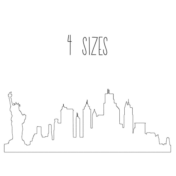 Nyc Skyline - Etsy