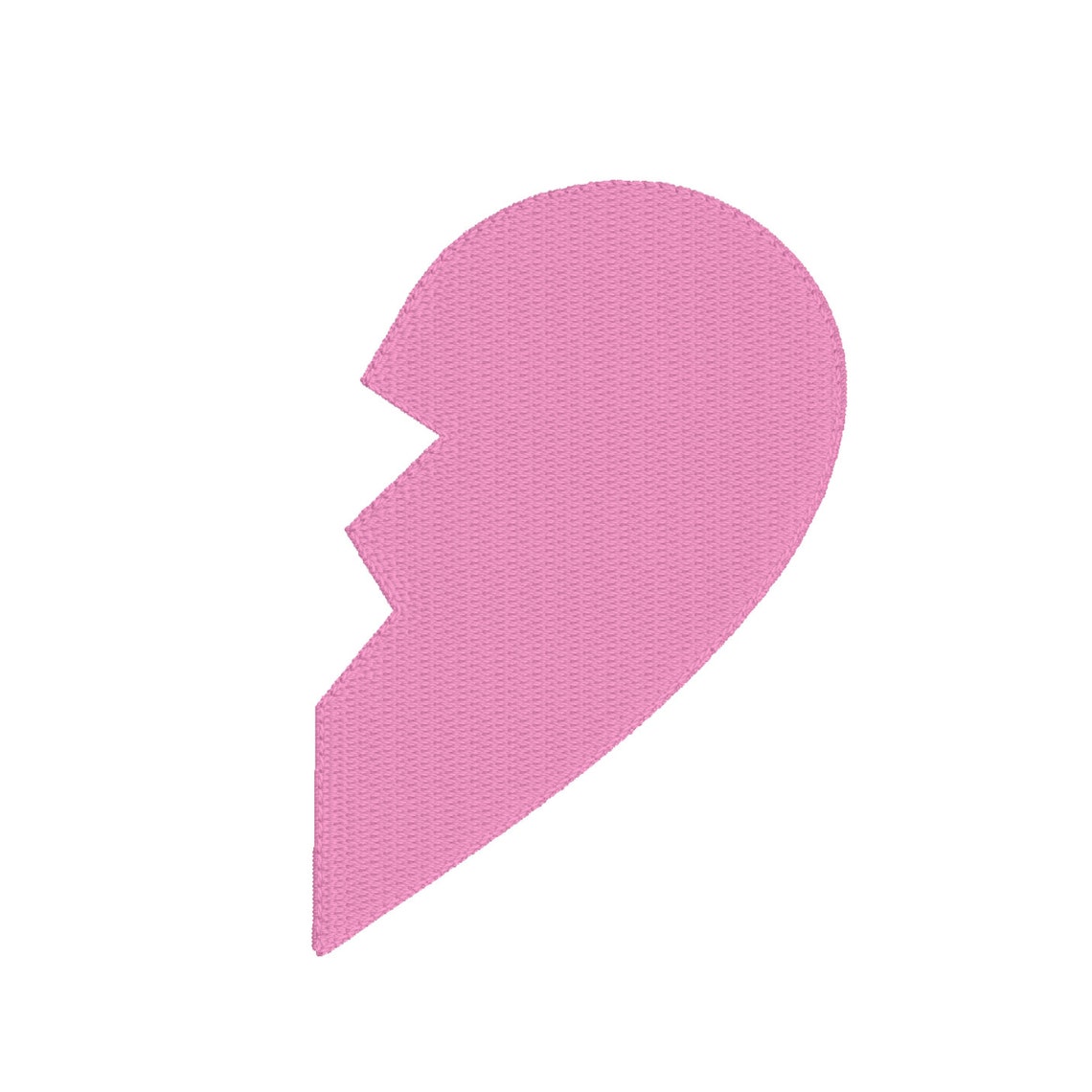 Mini Broken Heart Embroidery Design 5 SIZES 3 Variations - Etsy