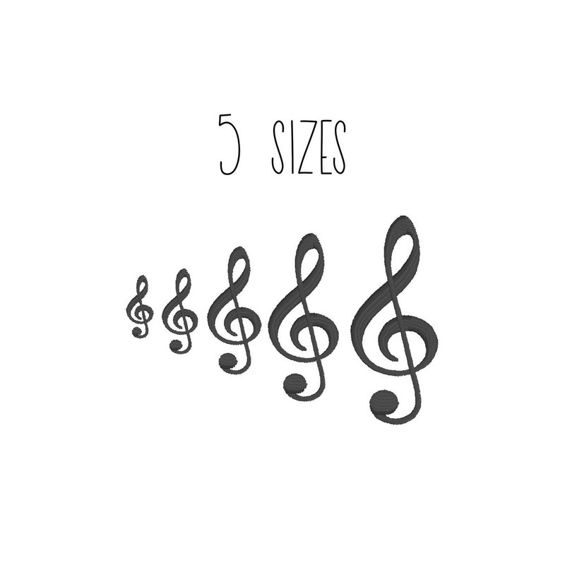 Treble Clef Pattern - Etsy