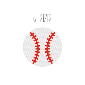 Baseball Embroidery - Etsy