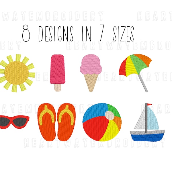 Summer Embroidery - Etsy