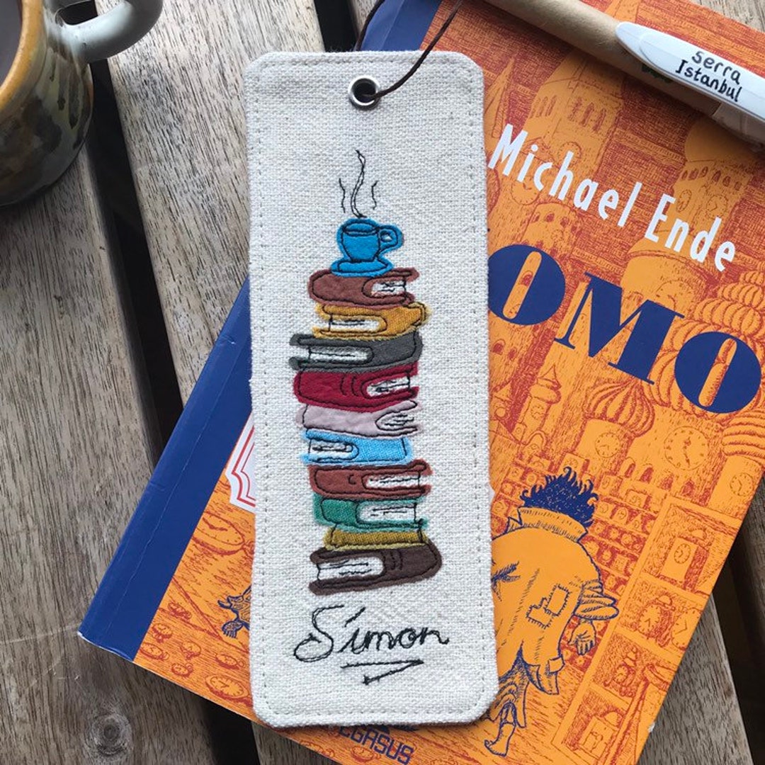 Personalized Bookmark, Add Your Name, Initials or Saying Monogrammed ...