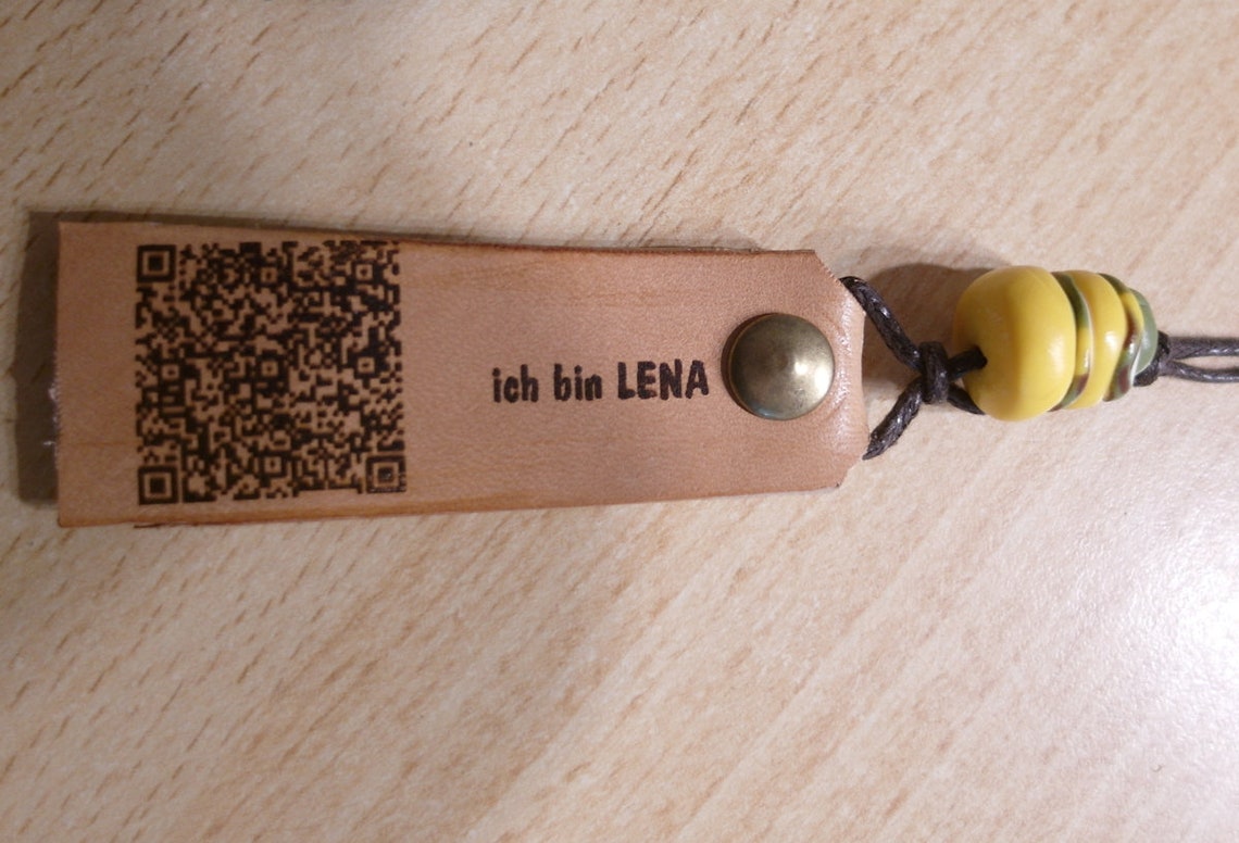 SOS QR-code anhänger für Hunde oder Kinder - Etsy.de