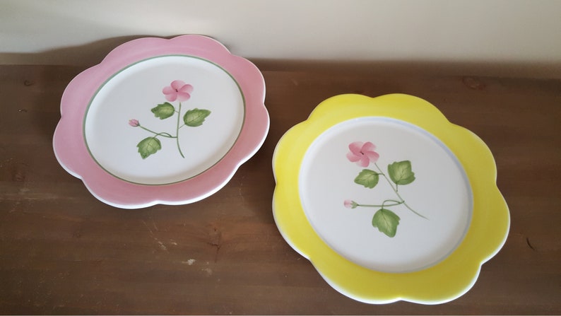 Vintage Burton and Burton Flower Themed Place Settings SET of - Etsy