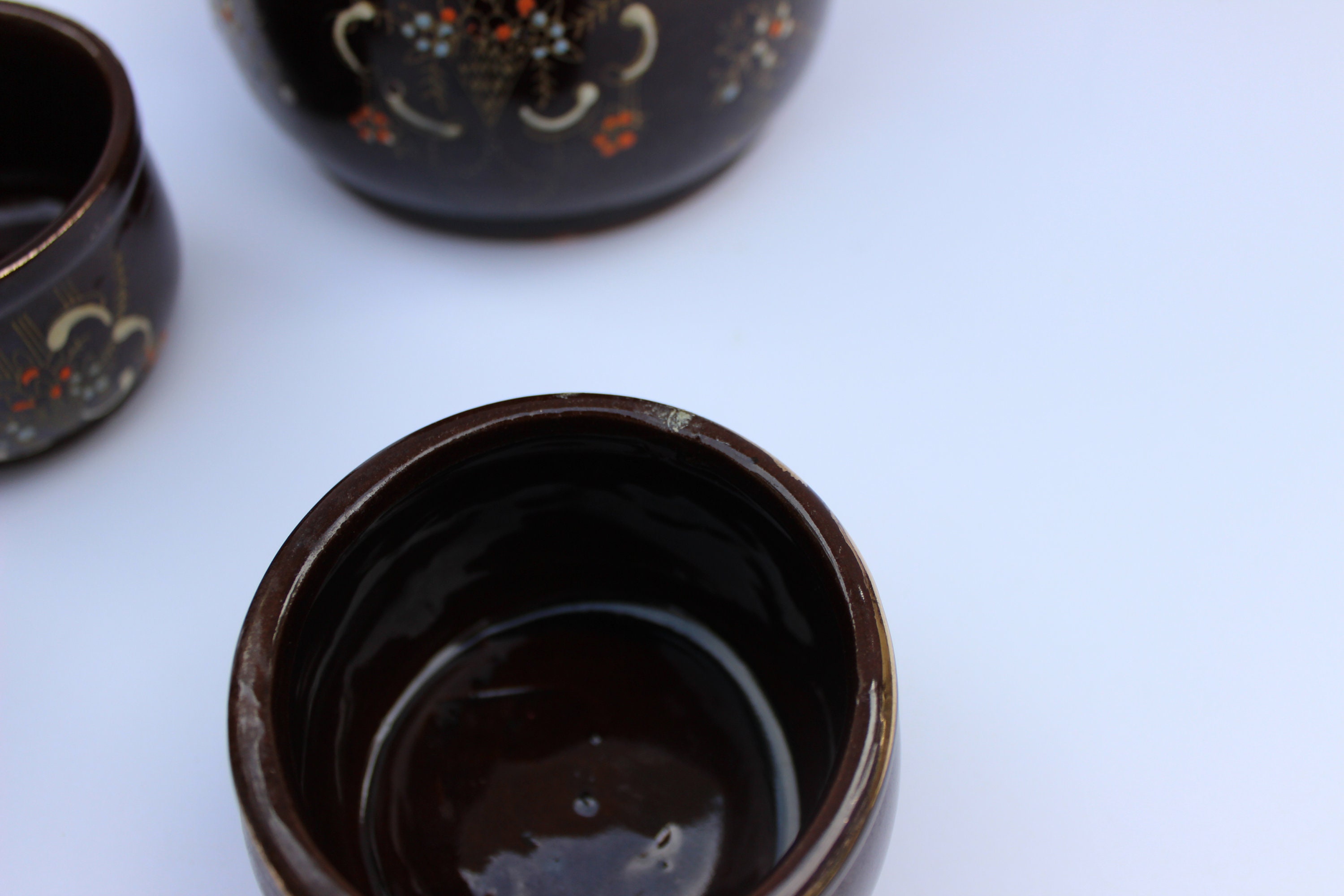 Vintage Japanese Rice Tureen With 3 Bowls/lidded Rice Crock With ...