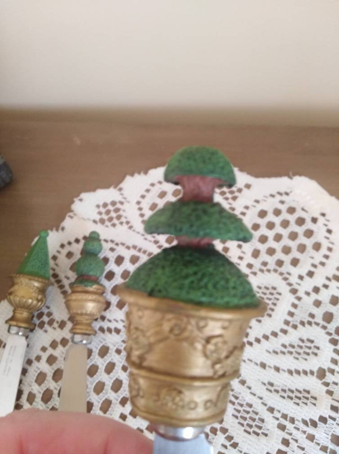 Topiary Themed Cheese Knives/pate Spreaders/ Cheese - Etsy
