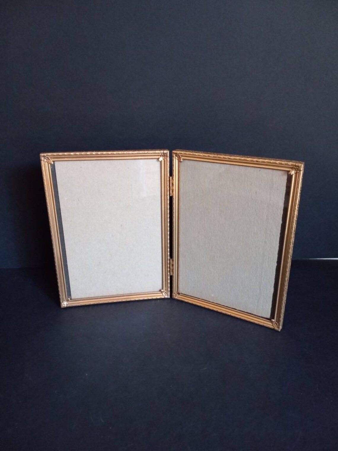 5 X 7 Metal Bi Fold Photo Frame - Etsy
