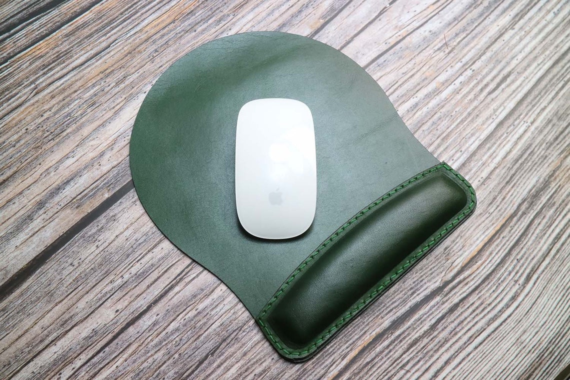 Custom Leather Mousepad Full Grain Premium Real Leather. | Etsy