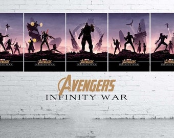 Infinity war poster | Etsy