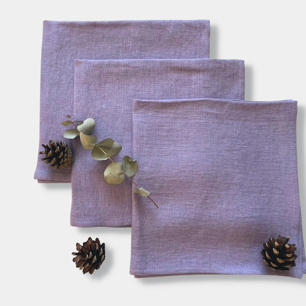 Lavender Napkins - Etsy