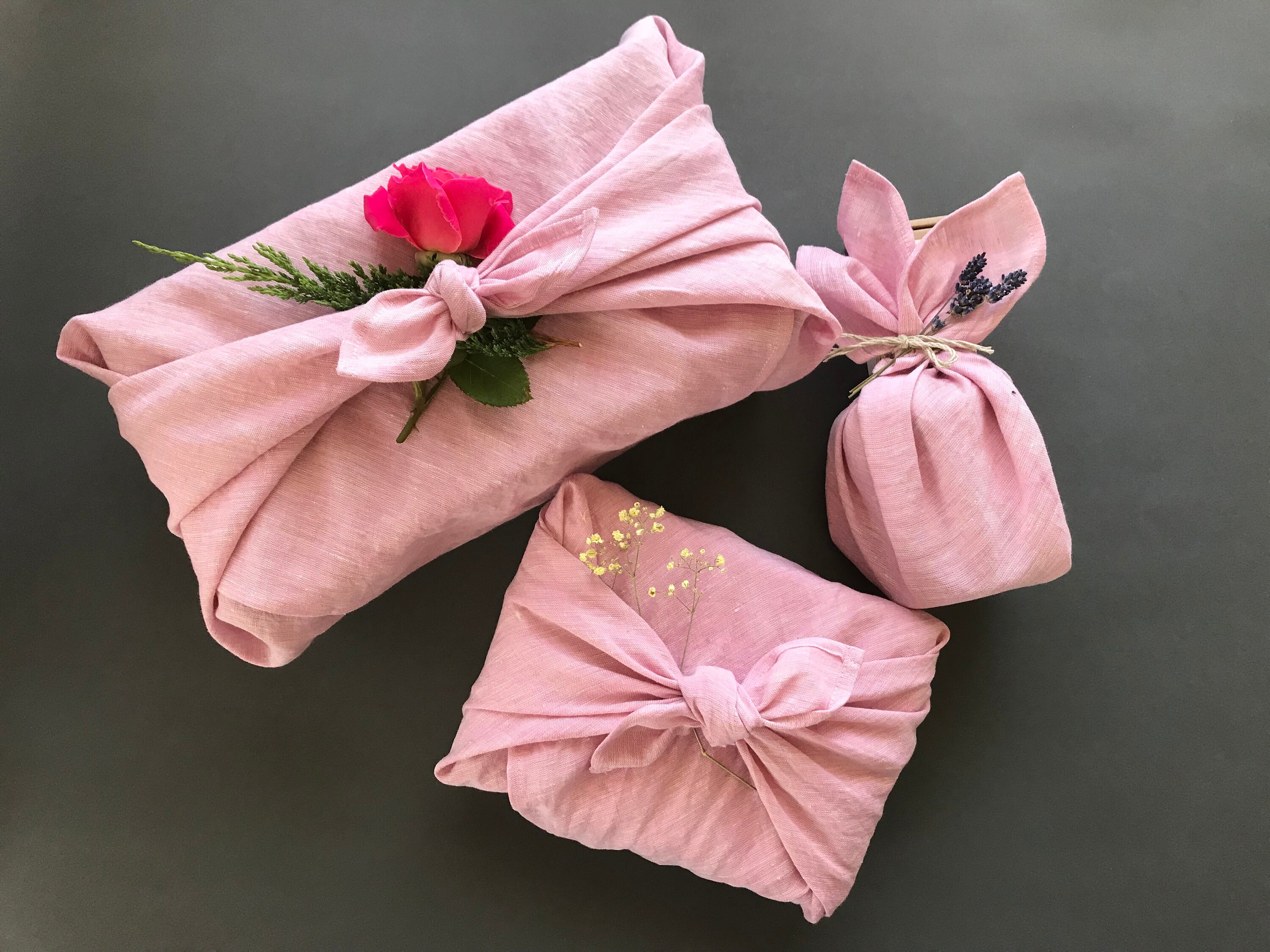 Paper Gift Wrapping Wrapping Paper & Furoshiki Furoshiki pink white ...