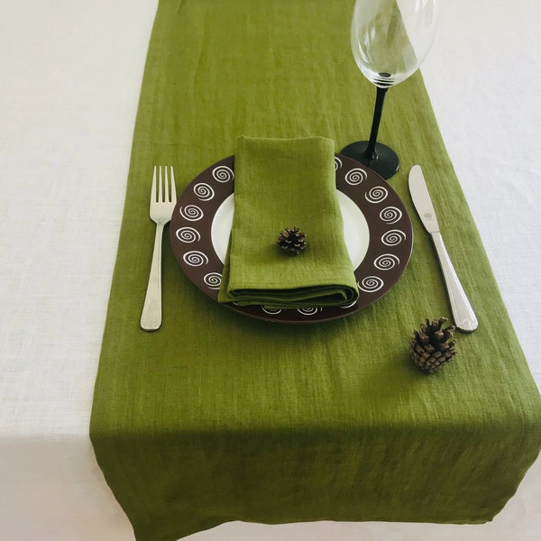 Moss Table Runner - Etsy