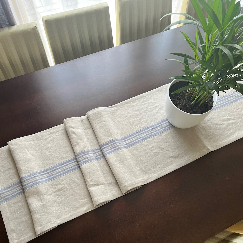 Linen Table Runner - Etsy