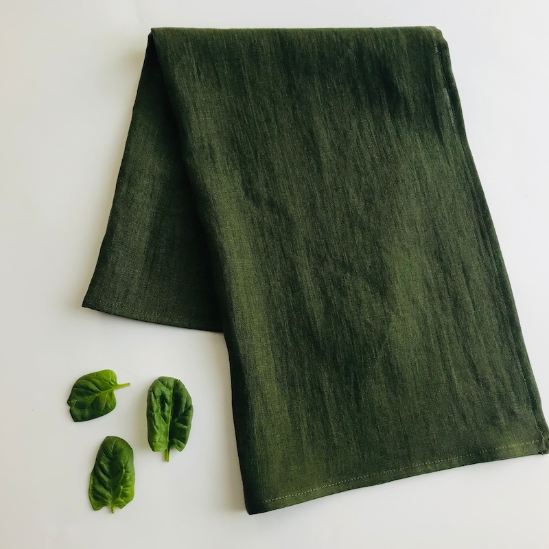 Green Kitchen Towels - Etsy