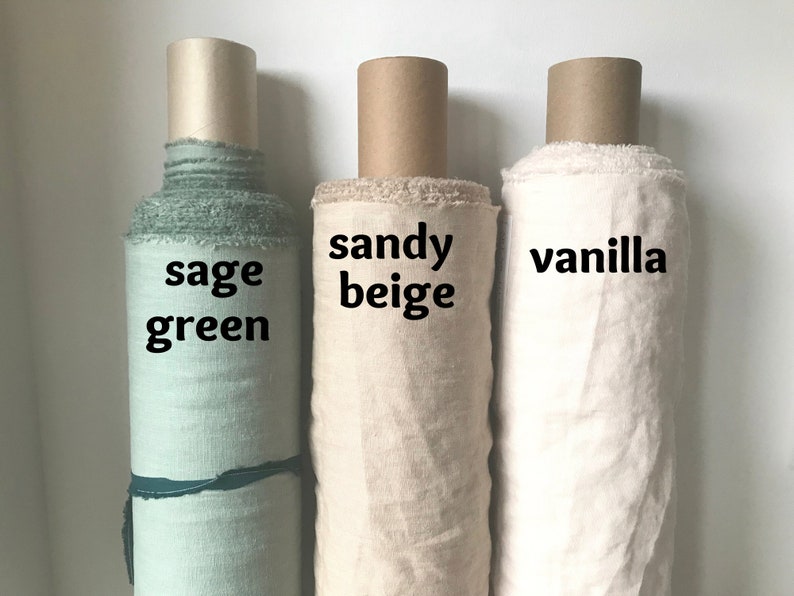 Linen Fabric Swatches Samples. Linen Fabric by the Yard for - Etsy