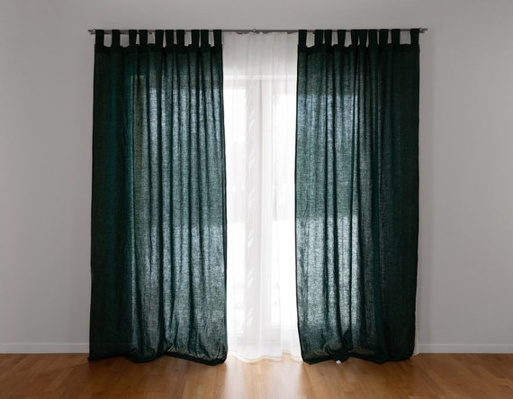Dark Green Window Curtain Styles