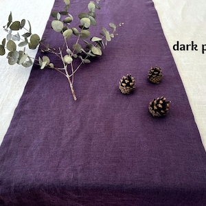 Sage Green Linen Table Runner. Light Green Table Runner for Spring and ...