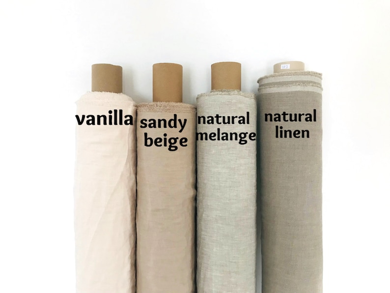 Linen Fabric Swatches Samples. Linen Fabric by the Yard for - Etsy