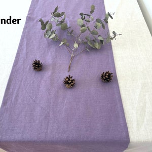 Sage Green Linen Table Runner. Light Green Table Runner for Spring and ...