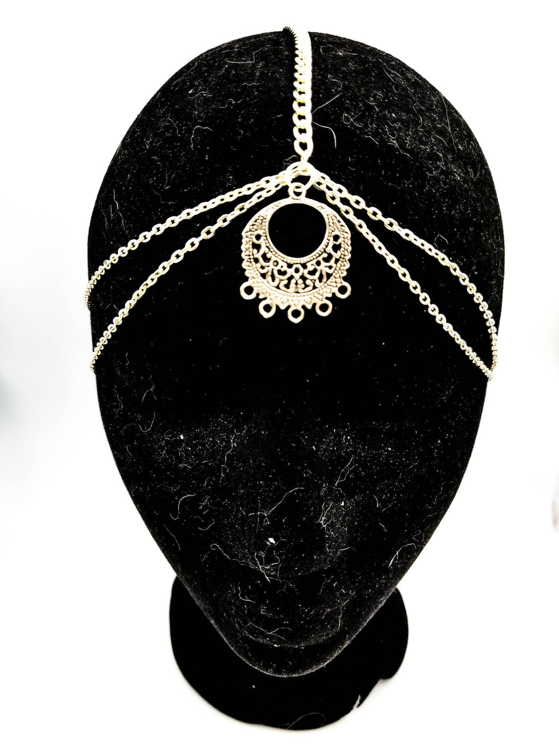 Head Chain Hair Jewelry Crown Necklace Chain Headpiece | Etsy